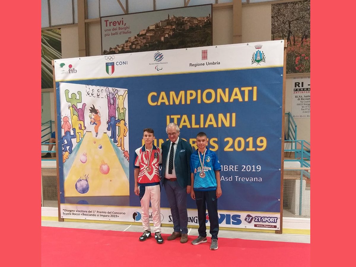 Simone, boccia di bronzo | Il Gallo