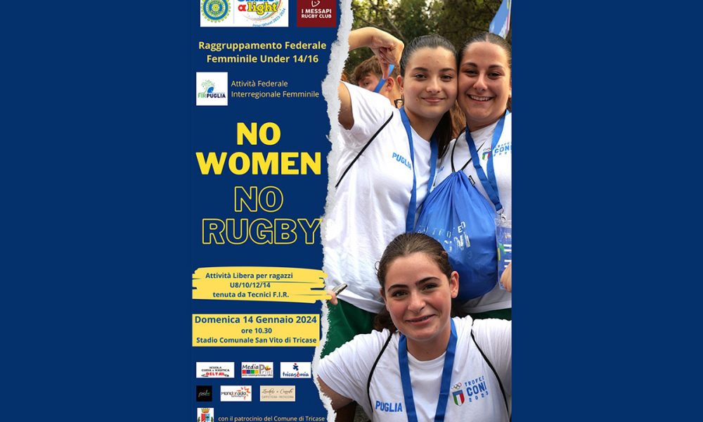 Tricase: No Woman, No Rugby | Il Gallo