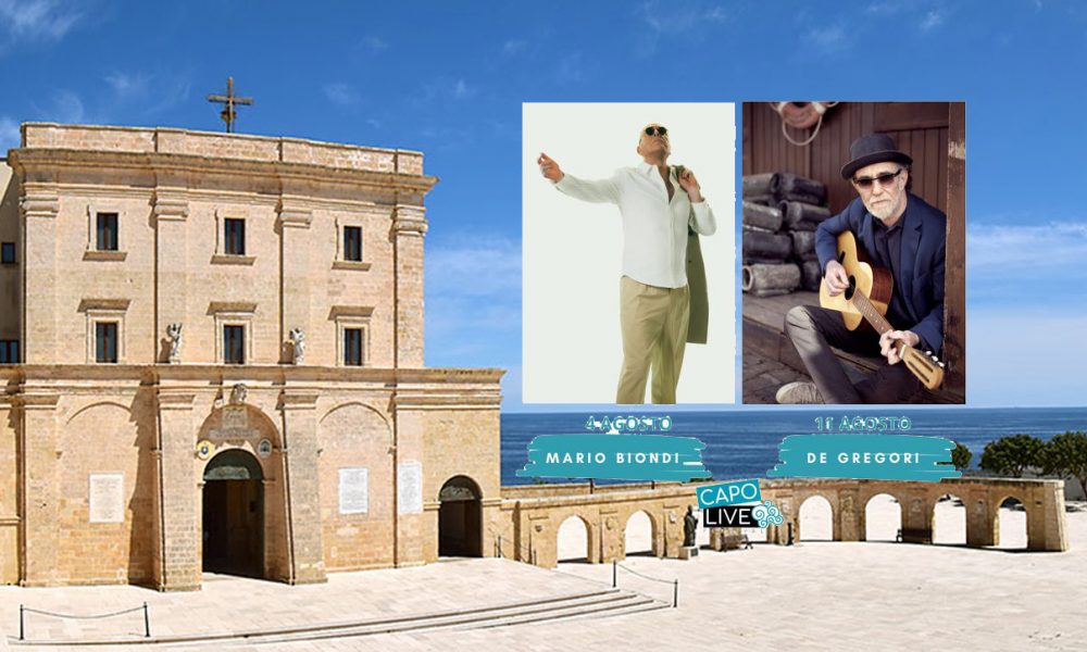 Mario Biondi e De Gregori a Leuca: i concerti sul piazzale della ...